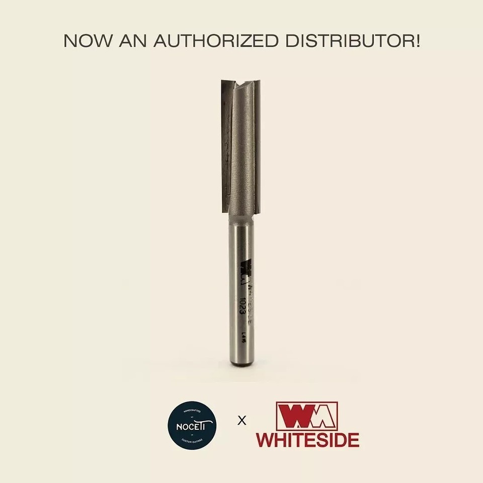 Guitar Neck Fretboard Radius Jig with Whiteside 1023 Router Bit | eBay