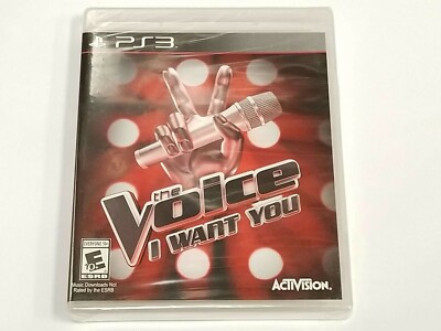 The Voice I Want You (GAME ONLY) for PlayStation 3 PS3 *BRAND NEW* | eBay
