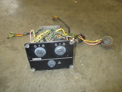 Yamaha outboard dual ignition switch with control unit X49 | eBay