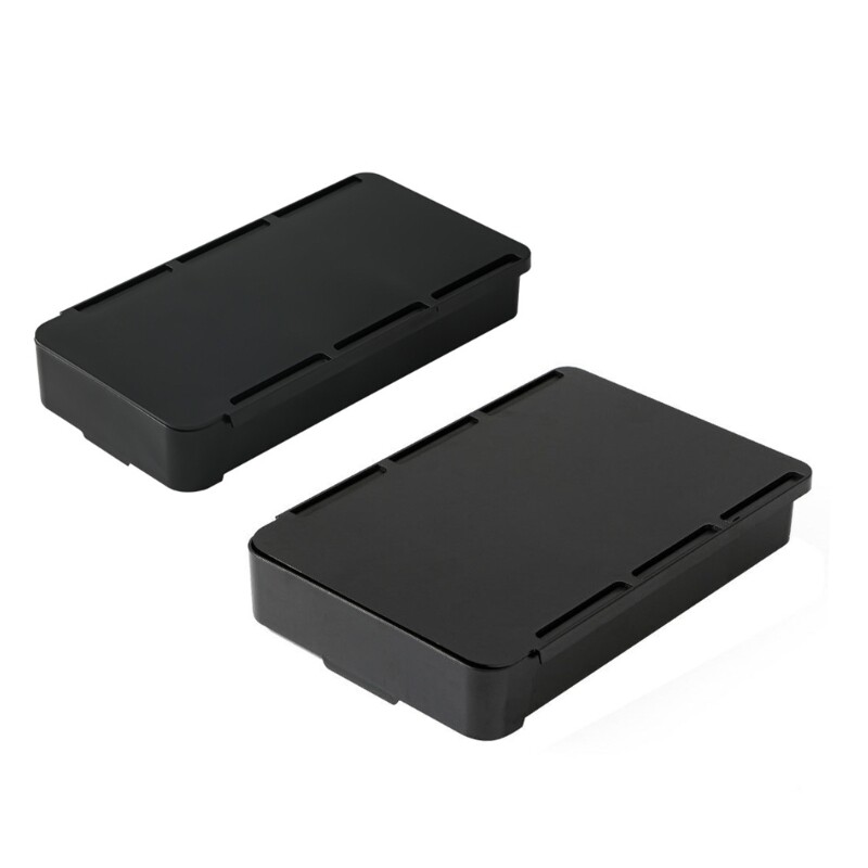 Plastic Desk Storage Rack Convenient Undermount Drawer for Offices and ...