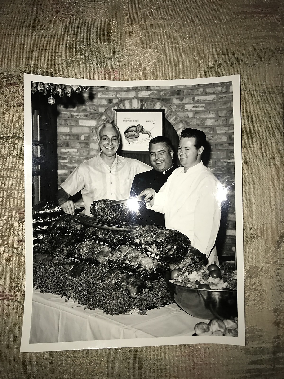 Copper Cart Jack Denison Father Adam & Chef David Robbins Original ...