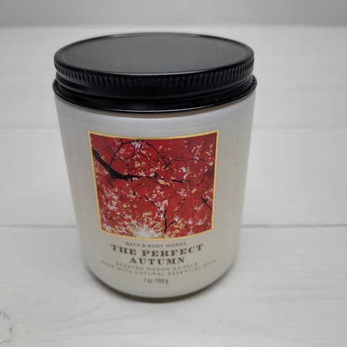 Bath & Body Works The Perfect Autumn Single Wick Candle New | eBay