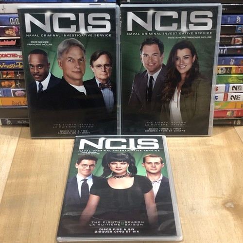 NCIS The Eighth Season DVD Set 6 Disc TV Crime Drama English French ...