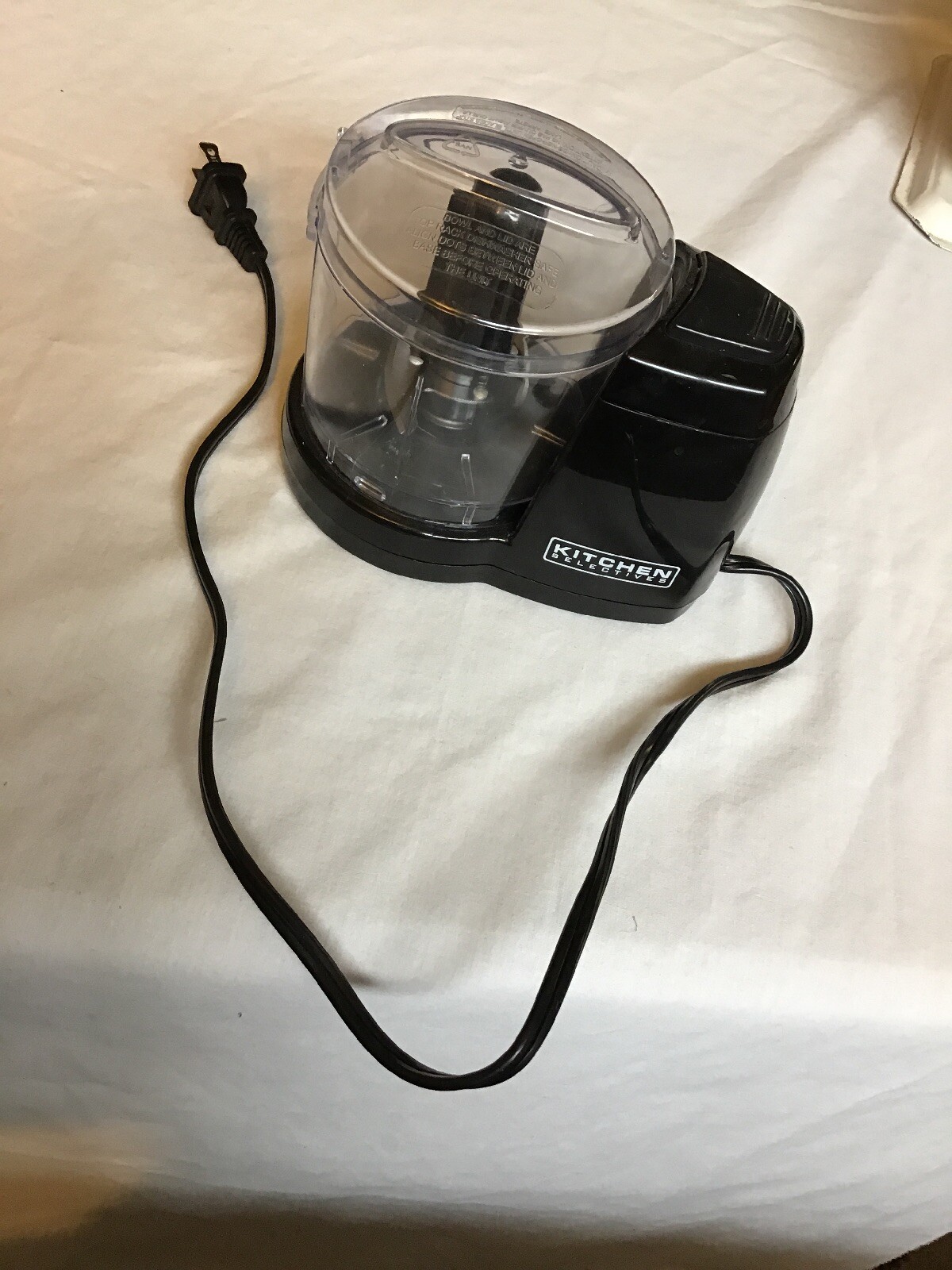 Kitchen Selectives MC-6 - Mini Chopper - Black | eBay