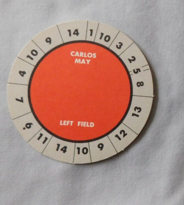 Vintage Cadaco Disc Carlos May | eBay