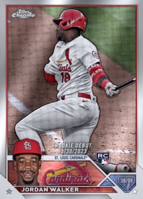 2023 Topps Chrome Update Jordan Walker Rookie RC Topps Bunt Digital ...