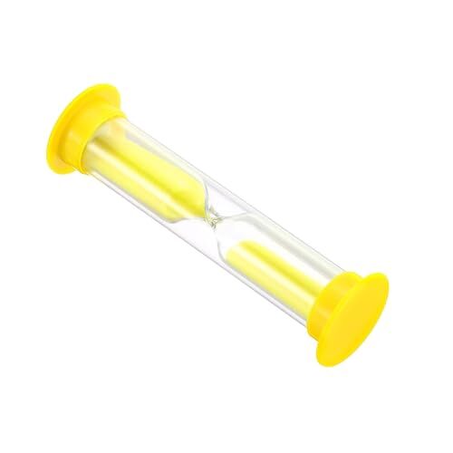 2 Minute Sand Timer, Acrylic Covered Hourglass Count Down Sand Clock ...