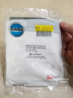 Bimba MRS-.087-PBL-09 Magnetic Reed Switch | eBay