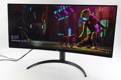 LG 34BP65C-B 34" 3440x1440 160Hz HDR10 AMD FreeSync VA LED Monitor DP ...