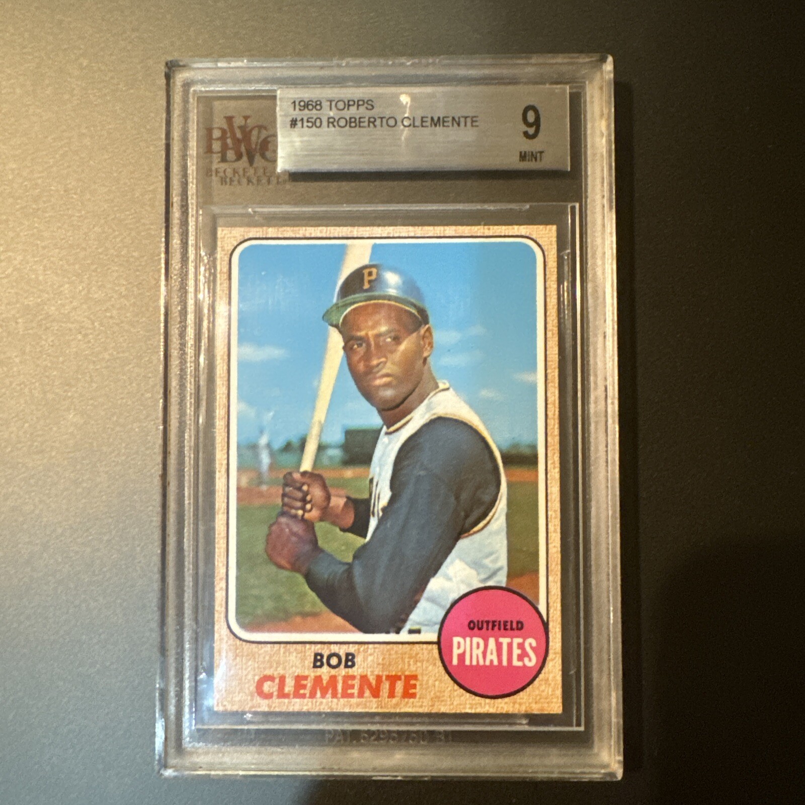 1968 Topps Roberto Clemente #150 BVG 9 | eBay