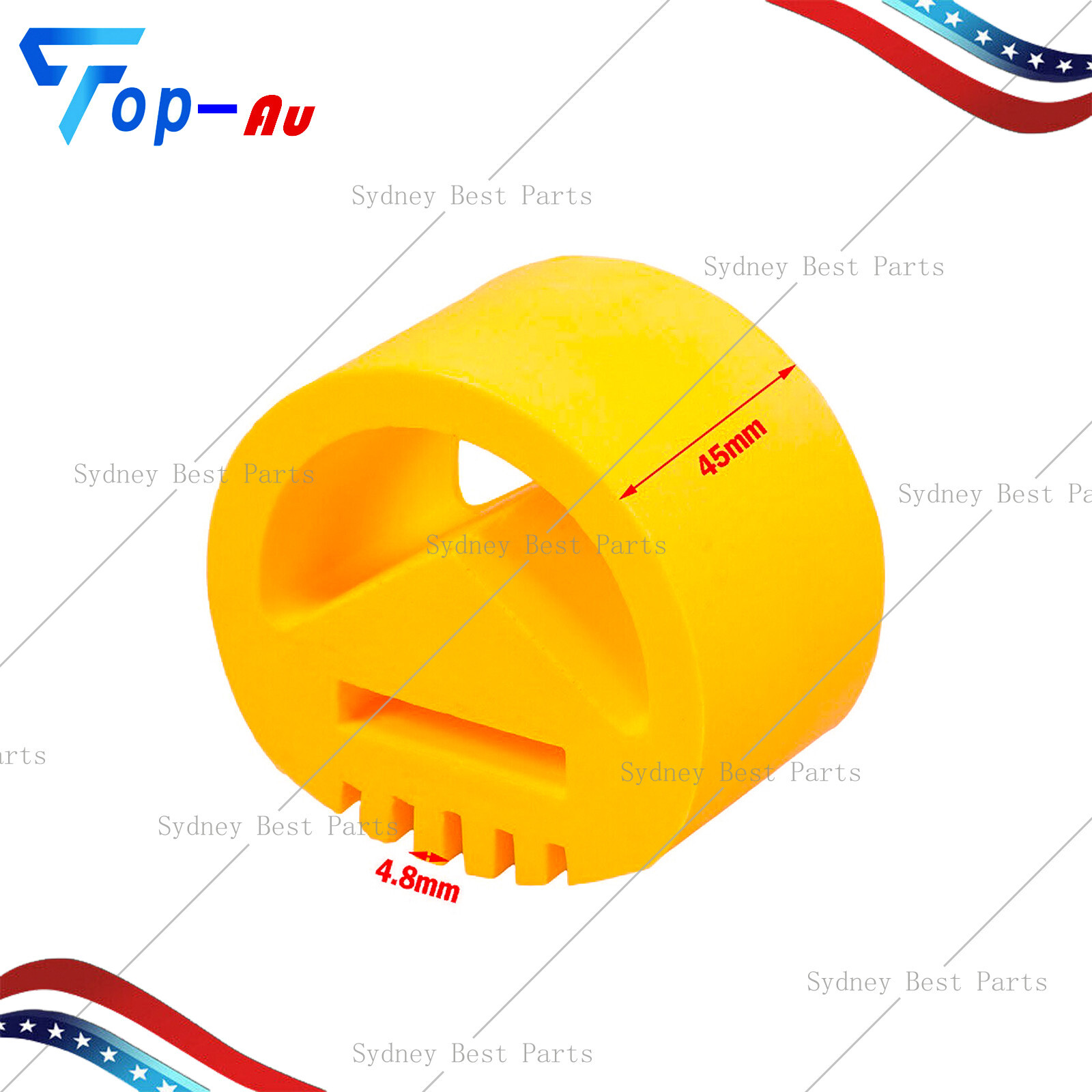 2 × Golf Cart Rubber Snubber Motor Mount Vibration Dampener For Club ...