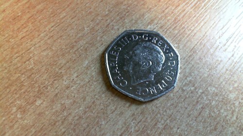 SUPER RARE King Charles III 50p Coin King Charles picture on his 70th ...