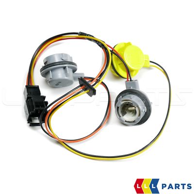 AUDI NEW GENUINE Q7 06-09 REAR TAIL LIGHT BULB CARRIER WITH CABLES ...
