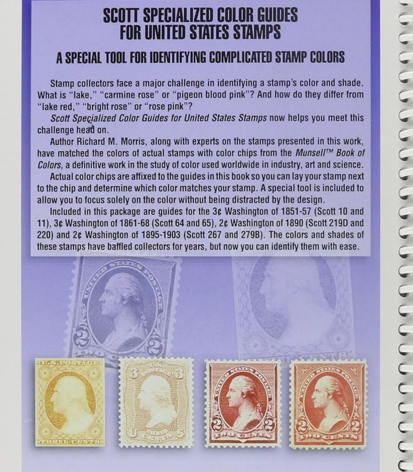 Scott Specialized Color Guides for U.S. Stamps | eBay