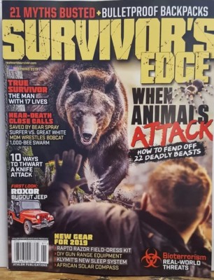 Survivor's Edge Spring 2019 When Animals Attack Fend Off Beasts FREE ...