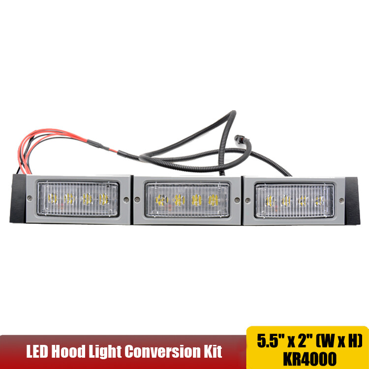 228W LED Front Hood Light Conversion Kit For John Deere Tractor 4050 ...