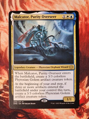 Malcator, Purity Overseer Phyrexia: All Will Be One Magic Gathering MTG ...