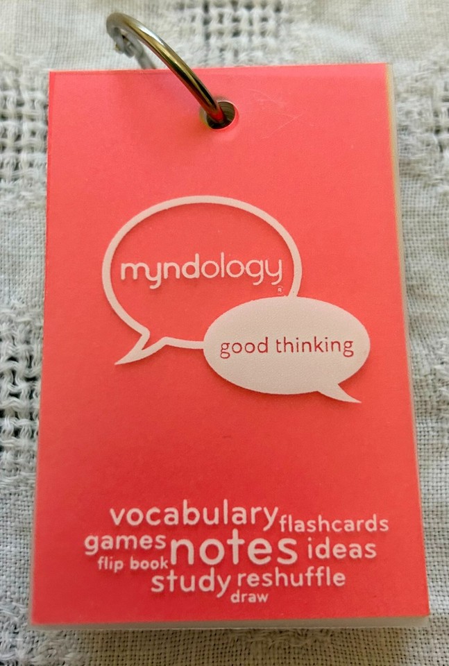 Easy Flip Steel Ring Notetaking 75 Page Mini Flashcard Study School ...