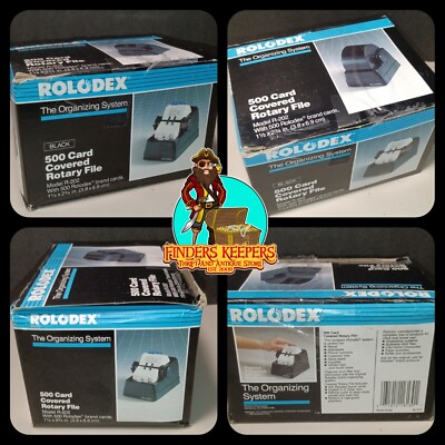 Rolodex & Business Card Files - Vintage Rolodex Rotary