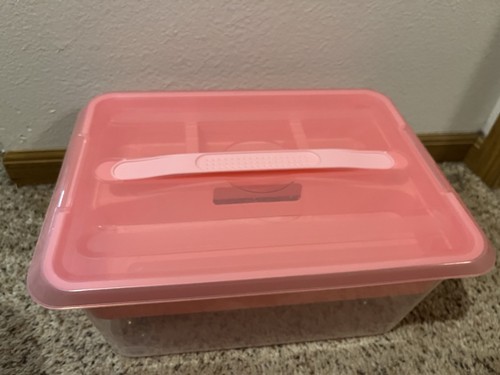 Recollections Brand Craft Storage Container with Removable Tray | eBay