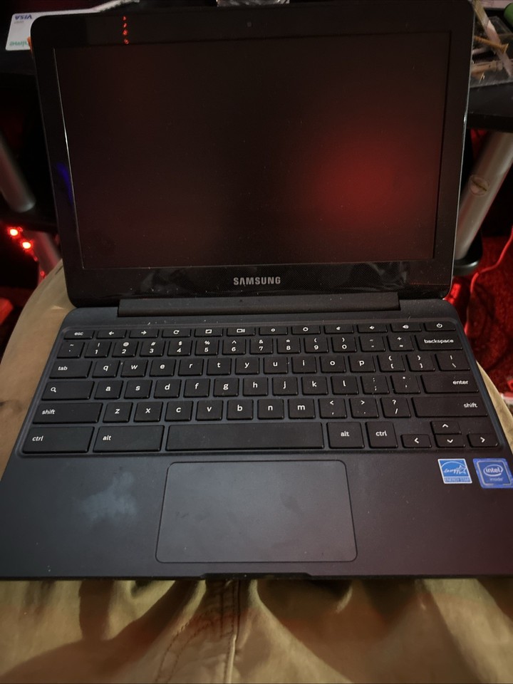 Samsung Chromebook 3 500C XE500C13-K04US 11.6" Laptop Intel Celeron w ...