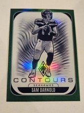 2025 Panini Phoenix - Contours Sam Darnold #29 Silver Seismic /99 for ...