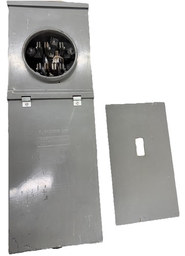 Ge 3 Phase Meter Socket Base W/Main Breaker 200A 240V W/Neutral ...