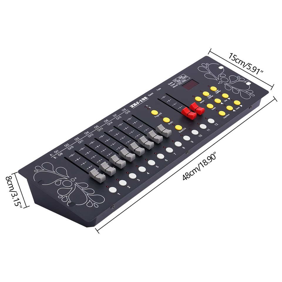 Professional Modern Lighting Console DMX Stage Light Controller DJ ...