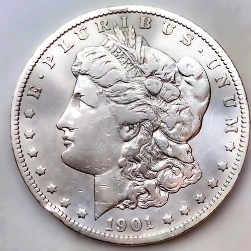 1901-O MORGAN SILVER DOLLAR 90% SILVER $1 US COIN -NICE! M16 | eBay