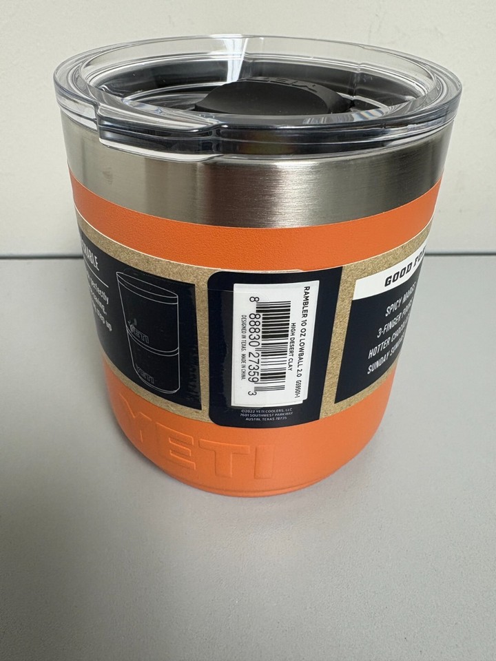 High Desert Clay Retired Color YETI® 10oz Lowball - Authentic - Brand ...