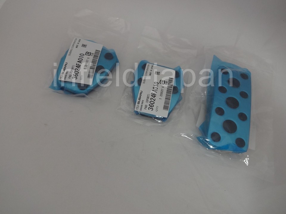 Genuine Subaru Clutch Brake Gas Aluminum Pedal Kit 36024FA001 ...
