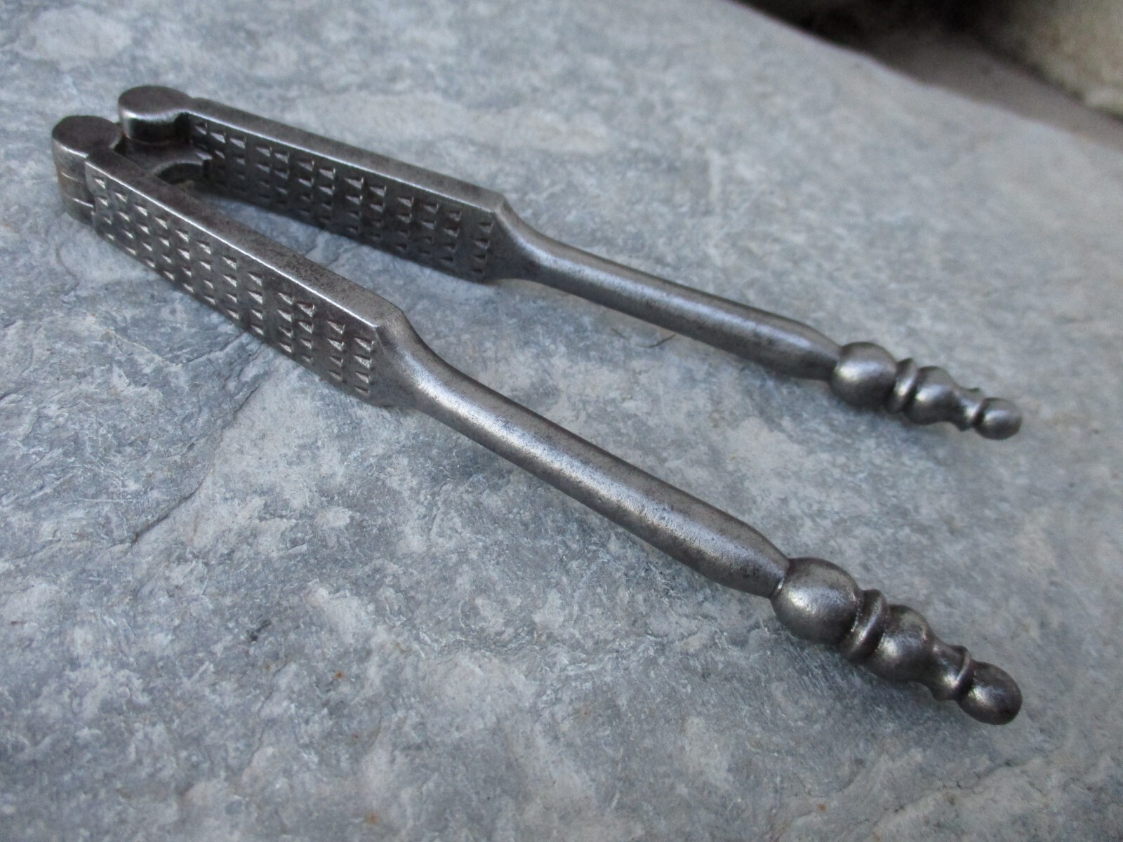 Vintage Nut Cracker in Steel Nutcracker Press Two Exchangeable Measures ...