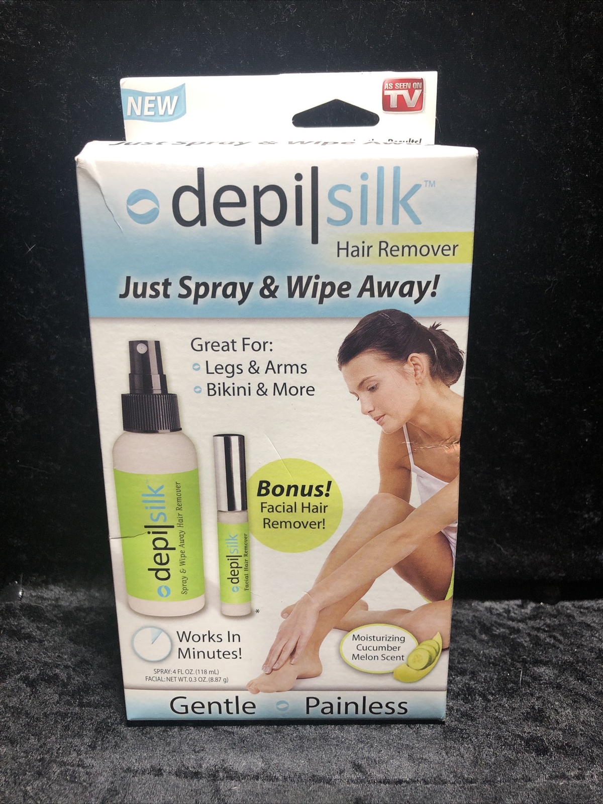 Hair Removal Spray Painless Permanent Depilatory Spray For Body And ...