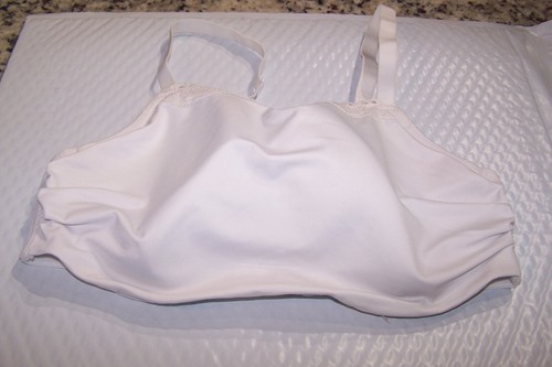 Modern Movement Cami Bra Womens White Underwire #58909 Full Coverage SZ ...