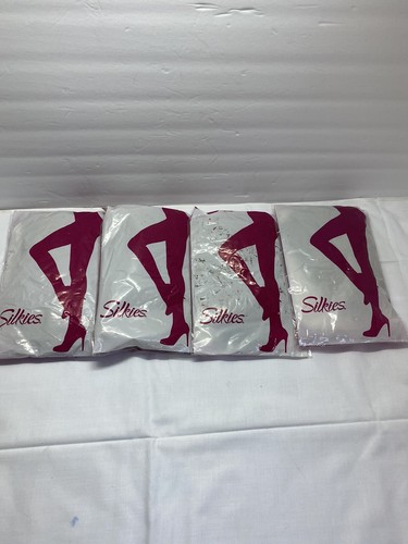Silkies Ultra Control Top Pantyhose Small Beige/Honey 34-36 New Lot of ...