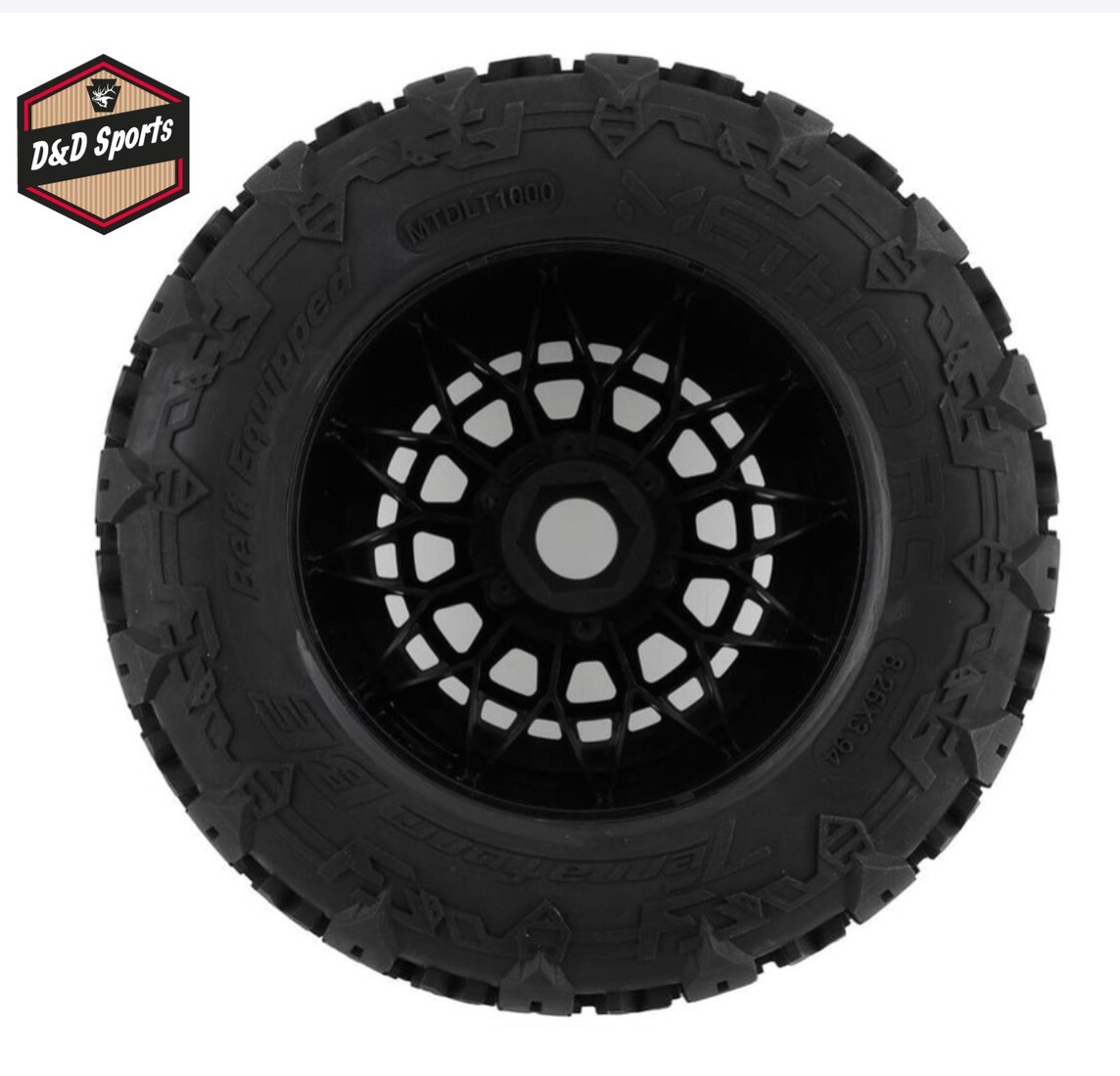 Method MTD1000 Terraform Belted pre-Mount 1/5 Monster Truck Tires ...
