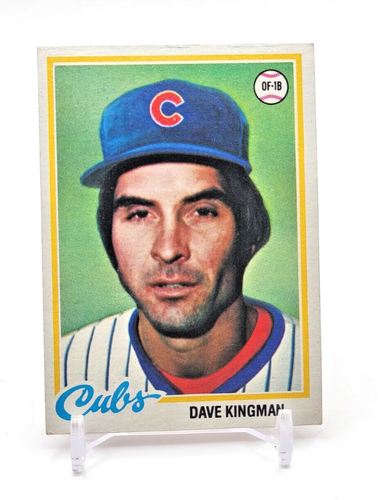 Dave Kingman 1978 Topps #570 Chicago Cubs VINTAGE | eBay