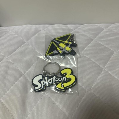 Splatoon 3 Ichiban Kuji Logo Weapon Rubber Keychain - Tri-Stringer | eBay