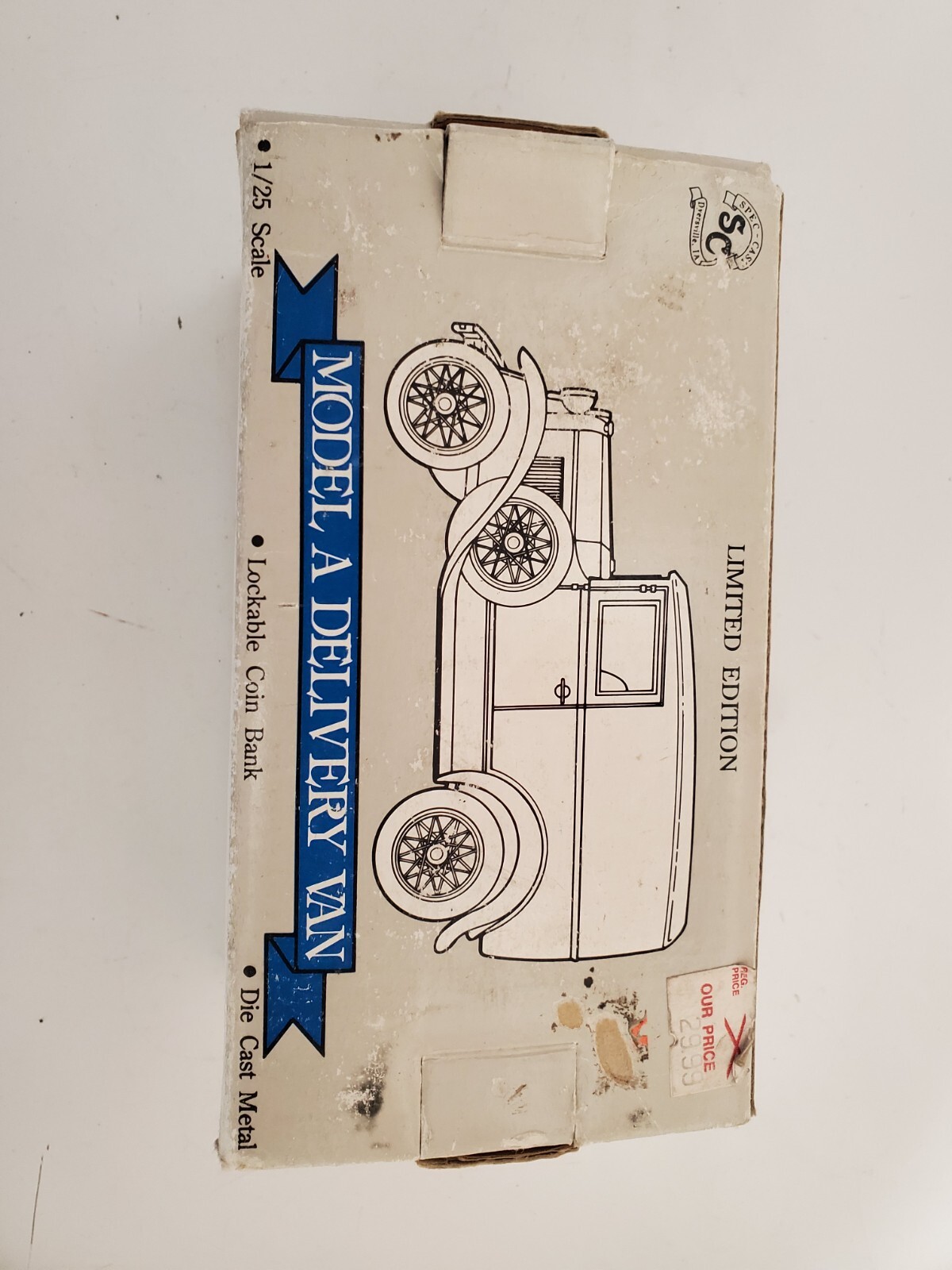 FORD MODEL A DELIVERY VAN COIN BANK 30th Anniversary Modular Harvesting ...