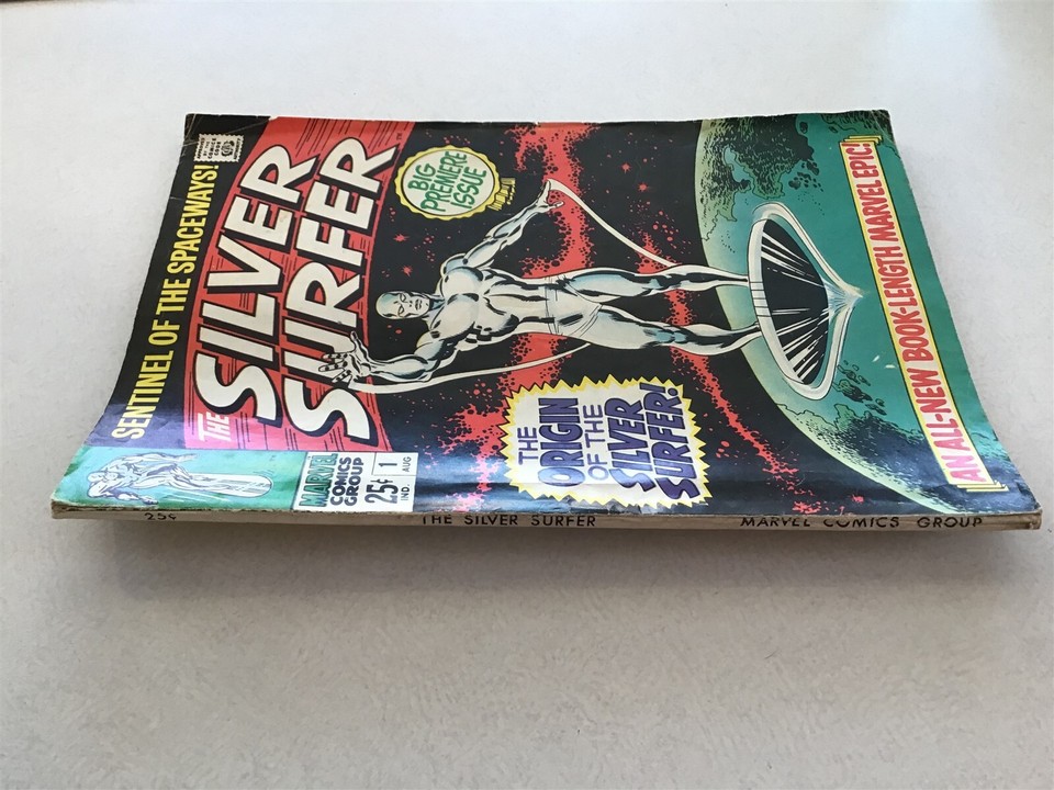 Marvel comics Sentinel of The Spaceways The Silver Surfer issue #1 Aug ...