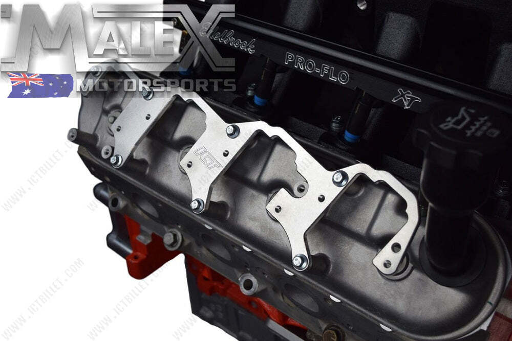 LS Billet Coil Brackets Holley AMP EFI Smart Coil Pack (LSA LS9 Valve ...