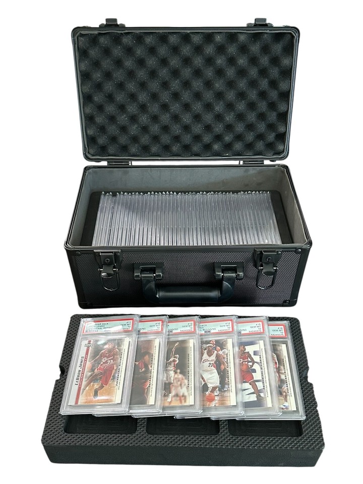 SLAB-SAFE® TT (Triple Threat) – PSA Graded Card Carrying Case (Holds 55 ...
