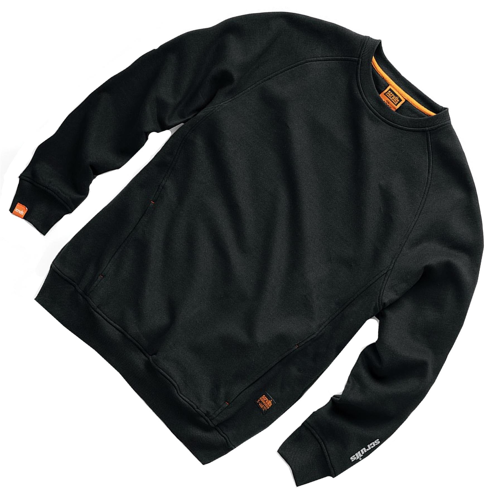 Scruffs Eco Worker Shirt Mens Work Sweatshirt Black L | eBay UK