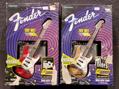 Trendmaster Fender Stratocaster Electric Guitar & Amplifier Electronic ...