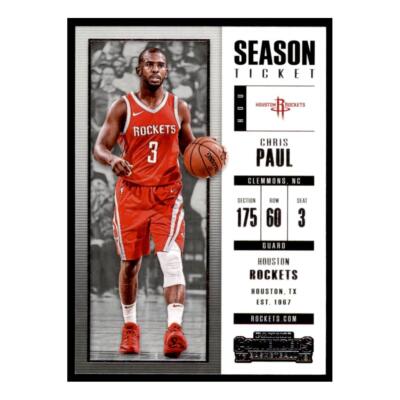 2018 Panini Revolution #38 Chris Paul Houston Rockets Basketball Card ...
