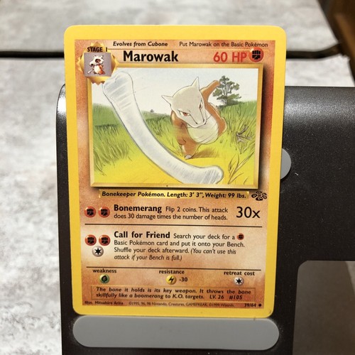 Pokémon TCG Marowak Jungle 39/64 Regular Unlimited Uncommon | eBay