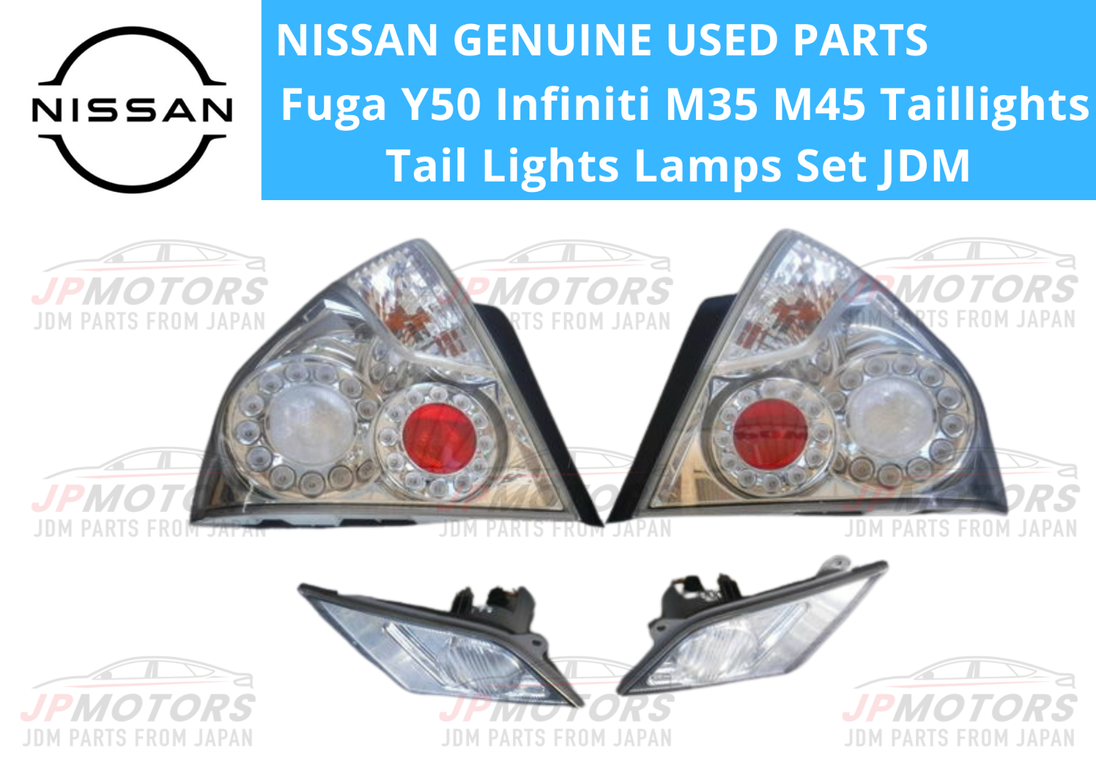 Nissan Genuine Fuga Y50 Infiniti M35 M45 Taillights Tail Lights Lamps ...