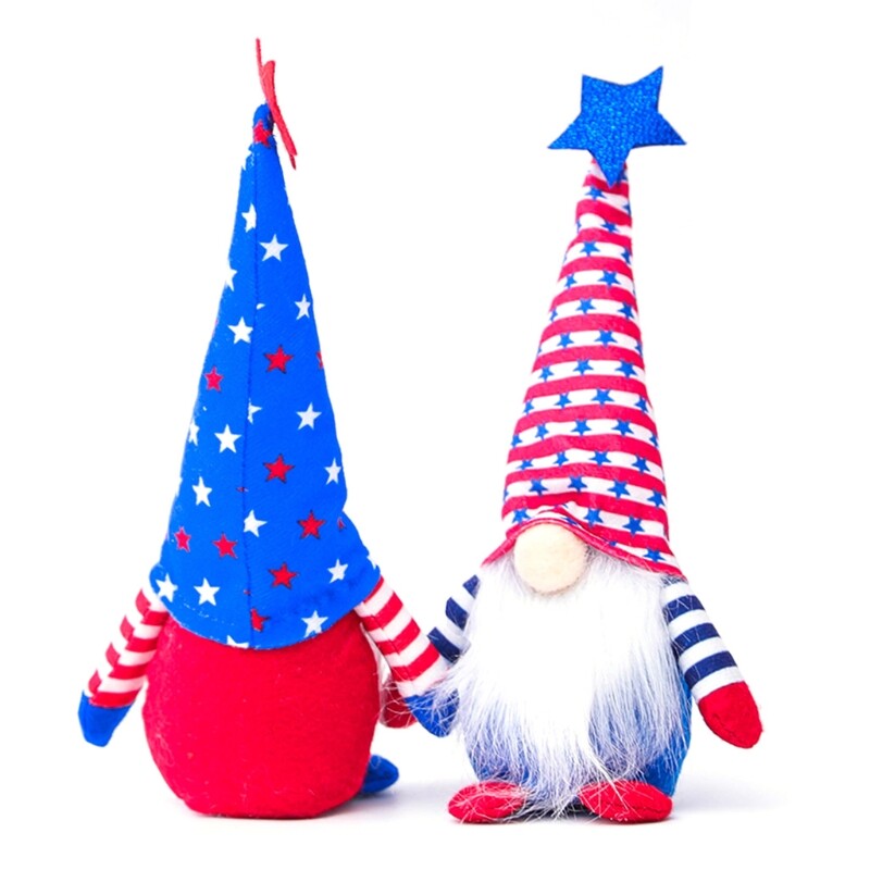 Patriotic Gnome American President Election Decoration Tomte Stripe for ...