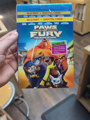Paws of Fury: The Legend of Hank (NEW, FACTORY SEALED w/ SLIPCOVER, BLU ...
