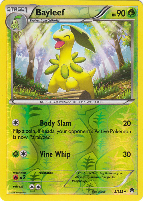 Bayleef (Uncommon)[BKP]: Buy and Sell Prices & Values - Pokécazilla
